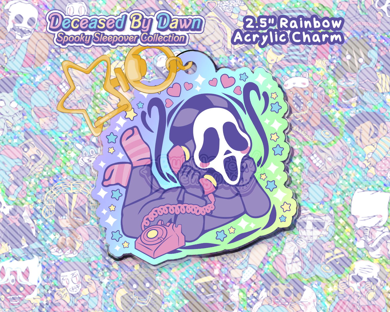 DBD SLEEPOVER 2.5IN RAINBOW CHARMS: KILLER VER – Boba Penguin Shop