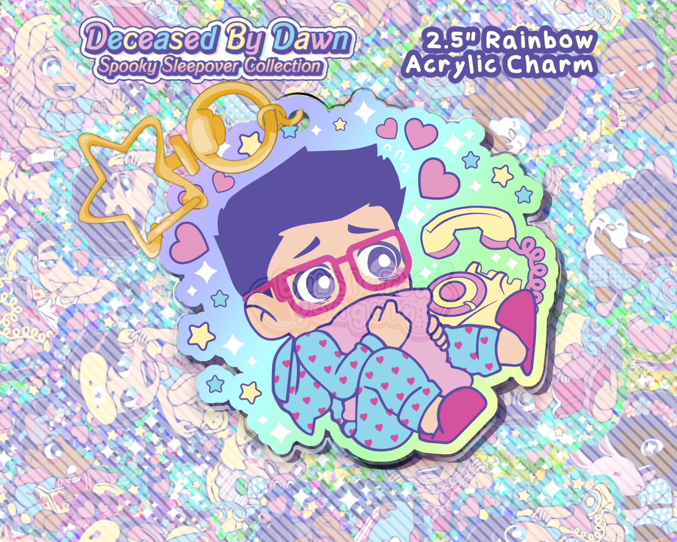DBD SLEEPOVER 2.5IN RAINBOW CHARMS: SURVIVORS – Boba Penguin Shop